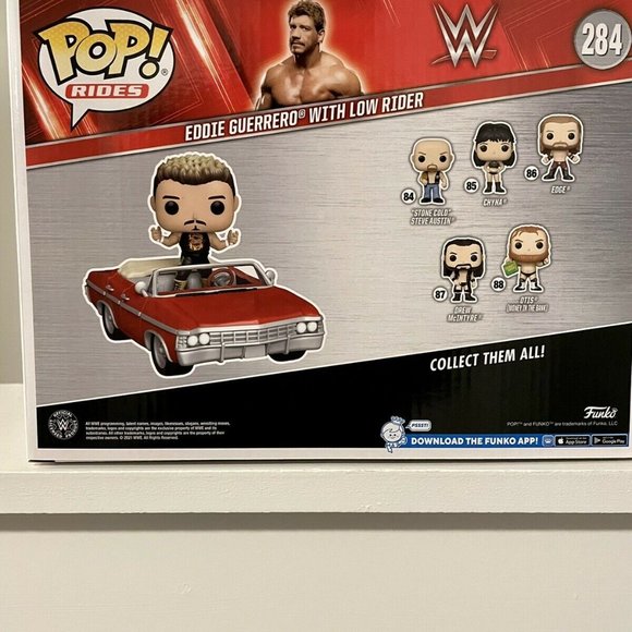 Funko | Toys | Funko Pop Rides 284 Super Deluxe Wwe Eddie Guerrero ...